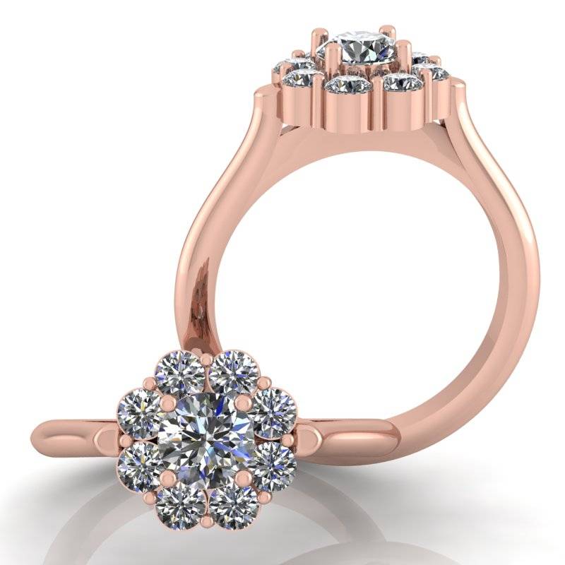 Dainty Engagement Rings - Virginia Ann Designs