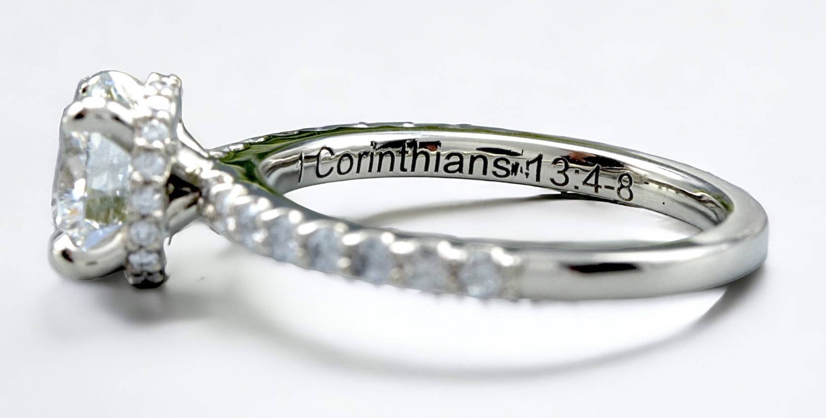 Catholic Engagement Rings – Virginia Ann Designs