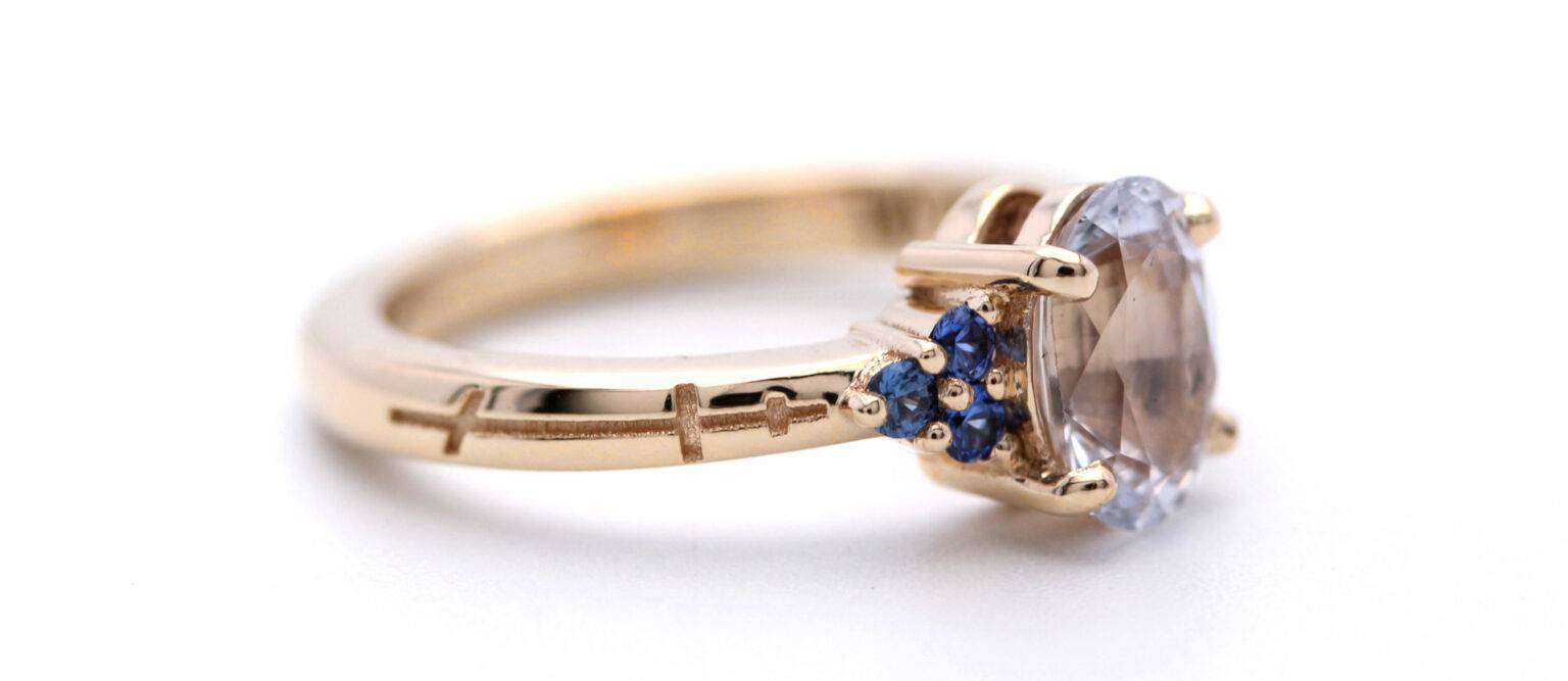 Catholic Engagement Rings – Virginia Ann Designs