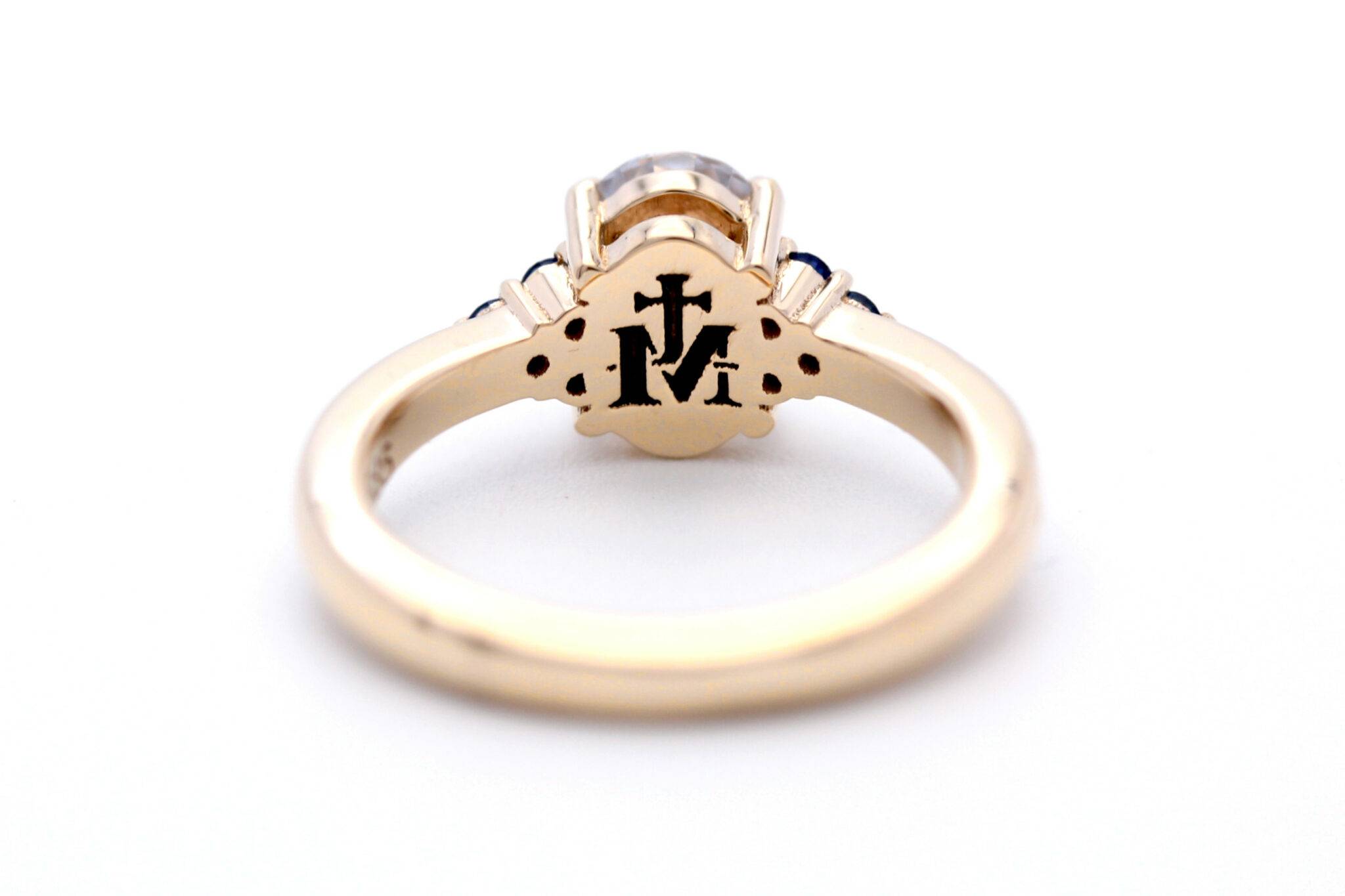 Catholic Engagement Rings – Virginia Ann Designs